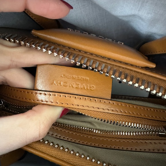 Givenchy | Bags | Givenchy Mini Antigona Cognac Tan Camel Dust Bag Tags ...